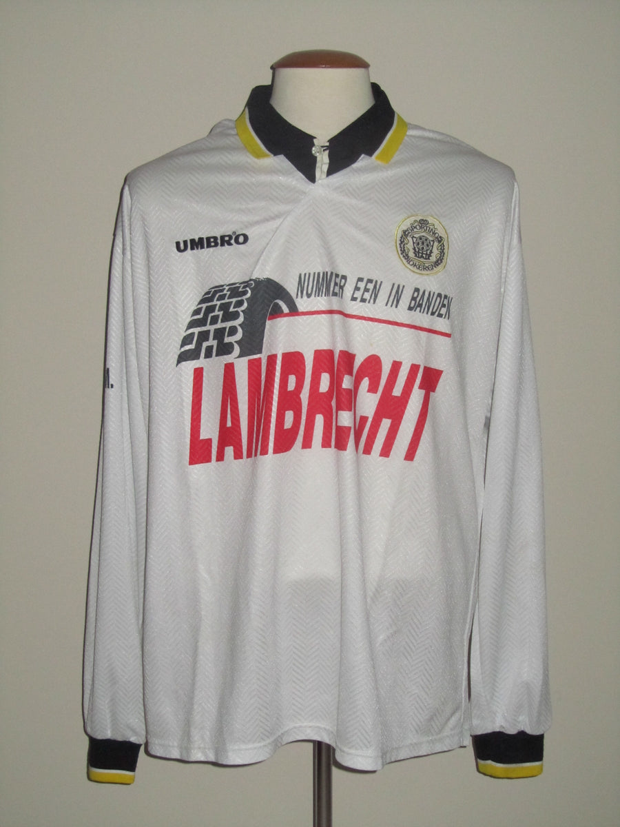 KSC Lokeren 1998-99 Home shirt MATCH ISSUE/WORN #7 – Belgian Football ...