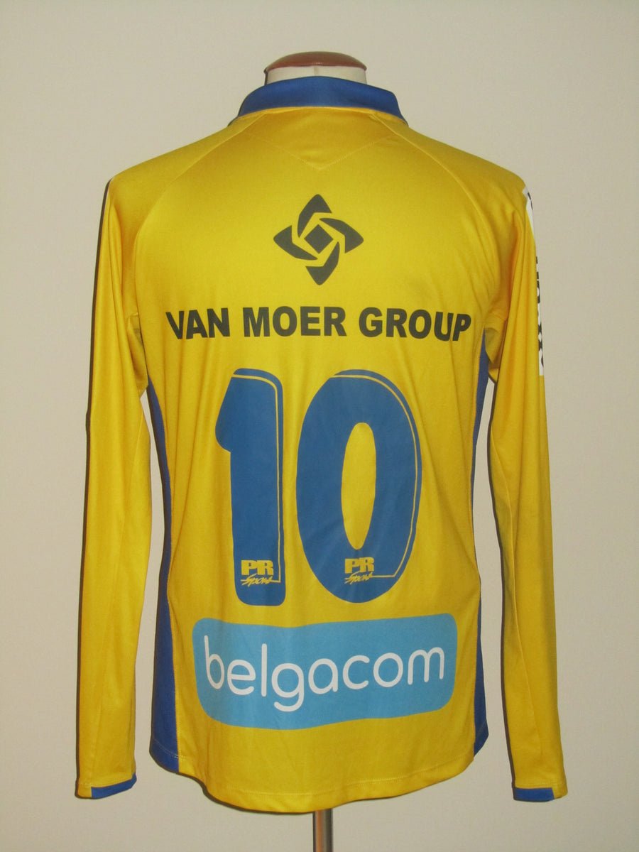 Waasland Beveren 2013-14 Home shirt MATCH ISSUE/WORN #10 Milos Maric ...