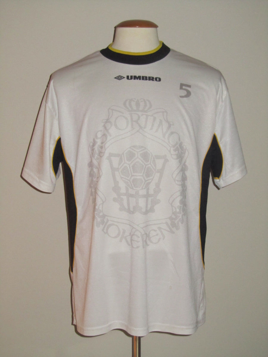 KSC Lokeren 1997-99 Training shirt PLAYER ISSUE #5 – Belgian Football ...