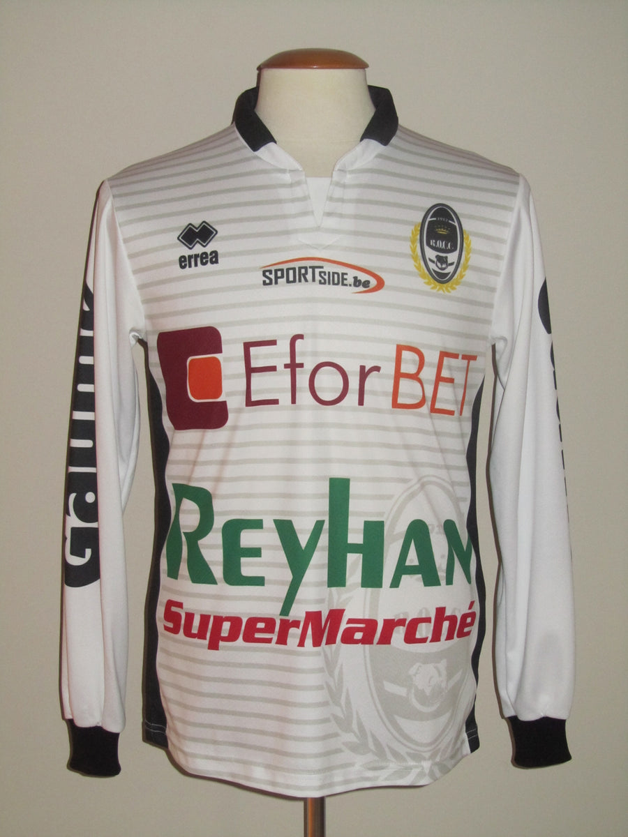 Olympic de Charleroi 2017-18 Home shirt M *mint* – Belgian Football ...