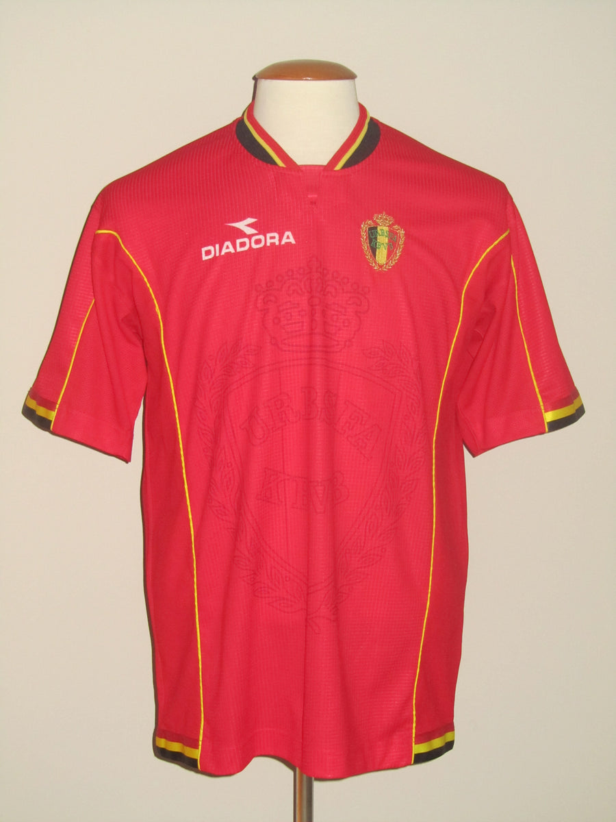 Rode Duivels 1998 WK Home shirt L – Belgian Football Classics