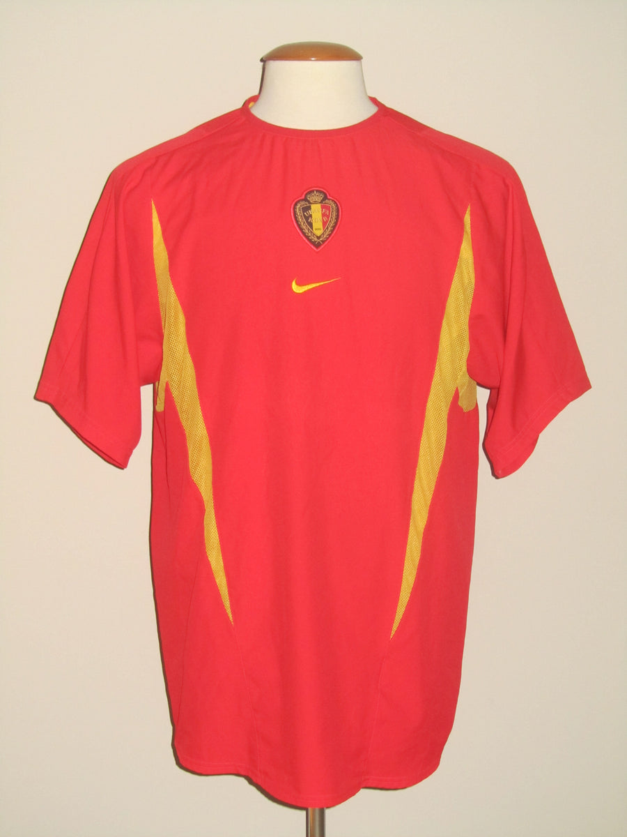 Rode Duivels 2002-04 Training shirt L – Belgian Football Classics