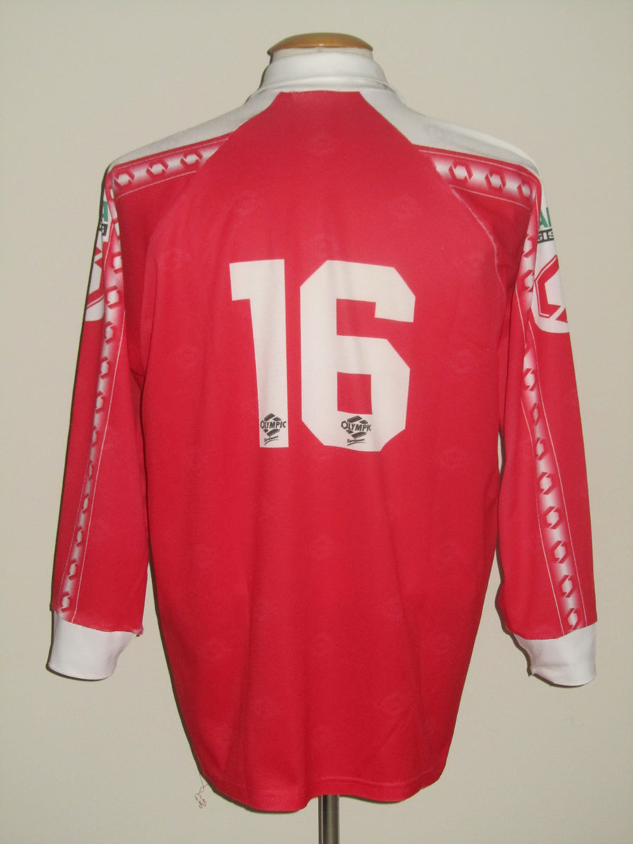 KFC Verbroedering Geel 2000-01 Away shirt L/S XL #16 – Belgian Football ...