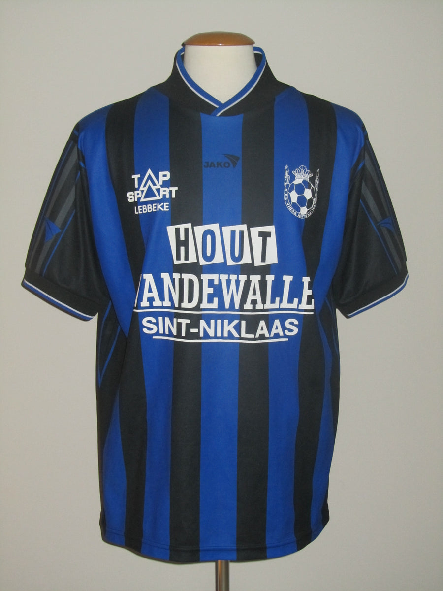 VW Hamme 2001-06 Home shirt PLAYER ISSUE #10 – Belgian Football Classics