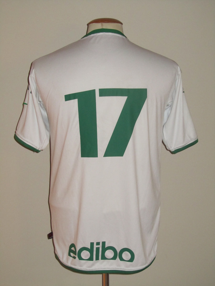 Lommel United 2012-13 Home shirt MATCH ISSUE/WORN #17 Alexander Maes ...