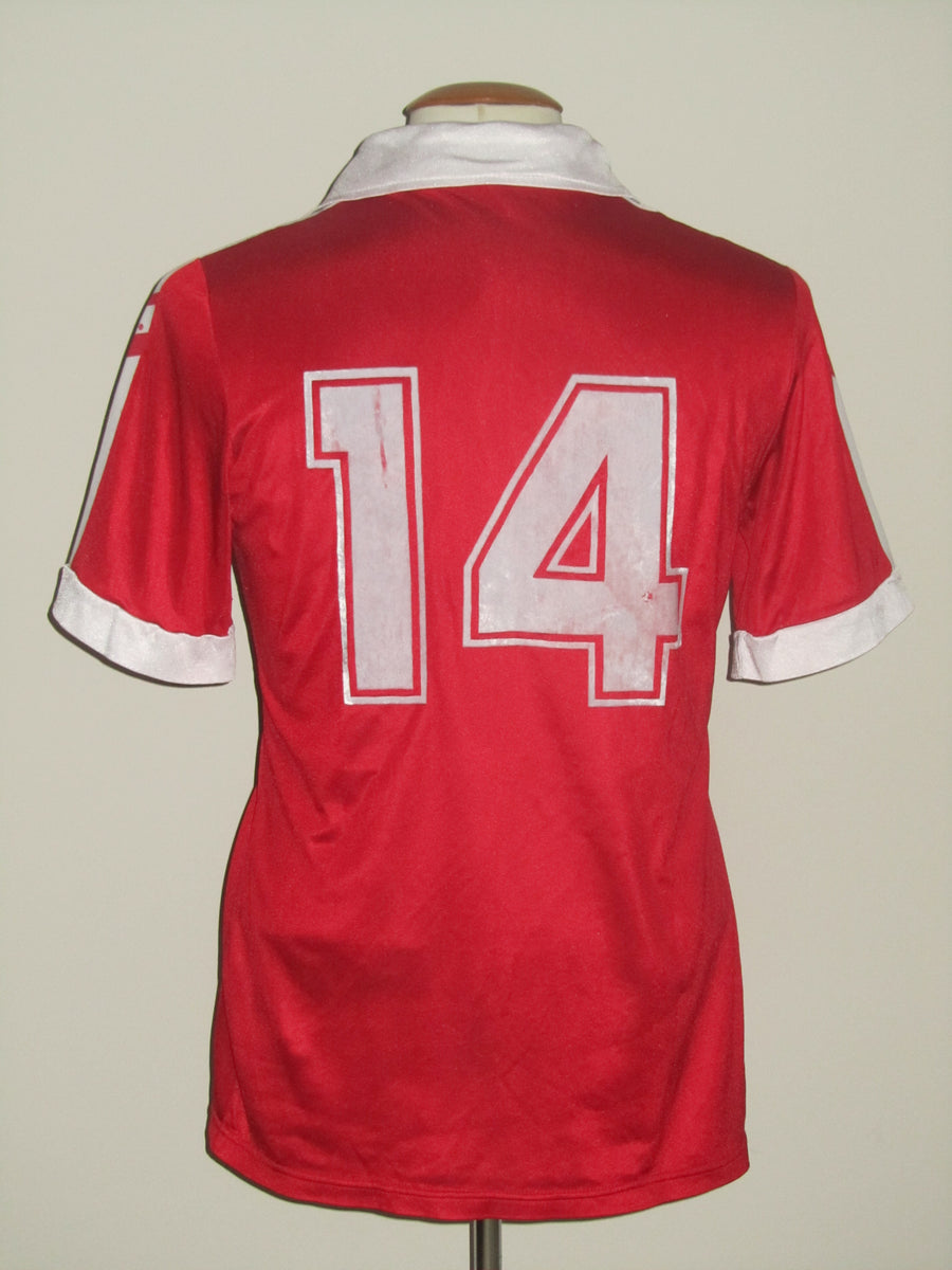 KSV Waregem 1981-82 Home shirt MATCH ISSUE/WORN Cup final #14 vs THOR ...