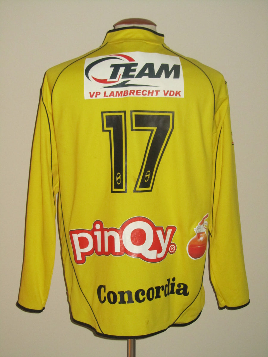 KSC Lokeren 2008-09 Away shirt MATCH ISSUE/WORN #17 – Belgian Football ...