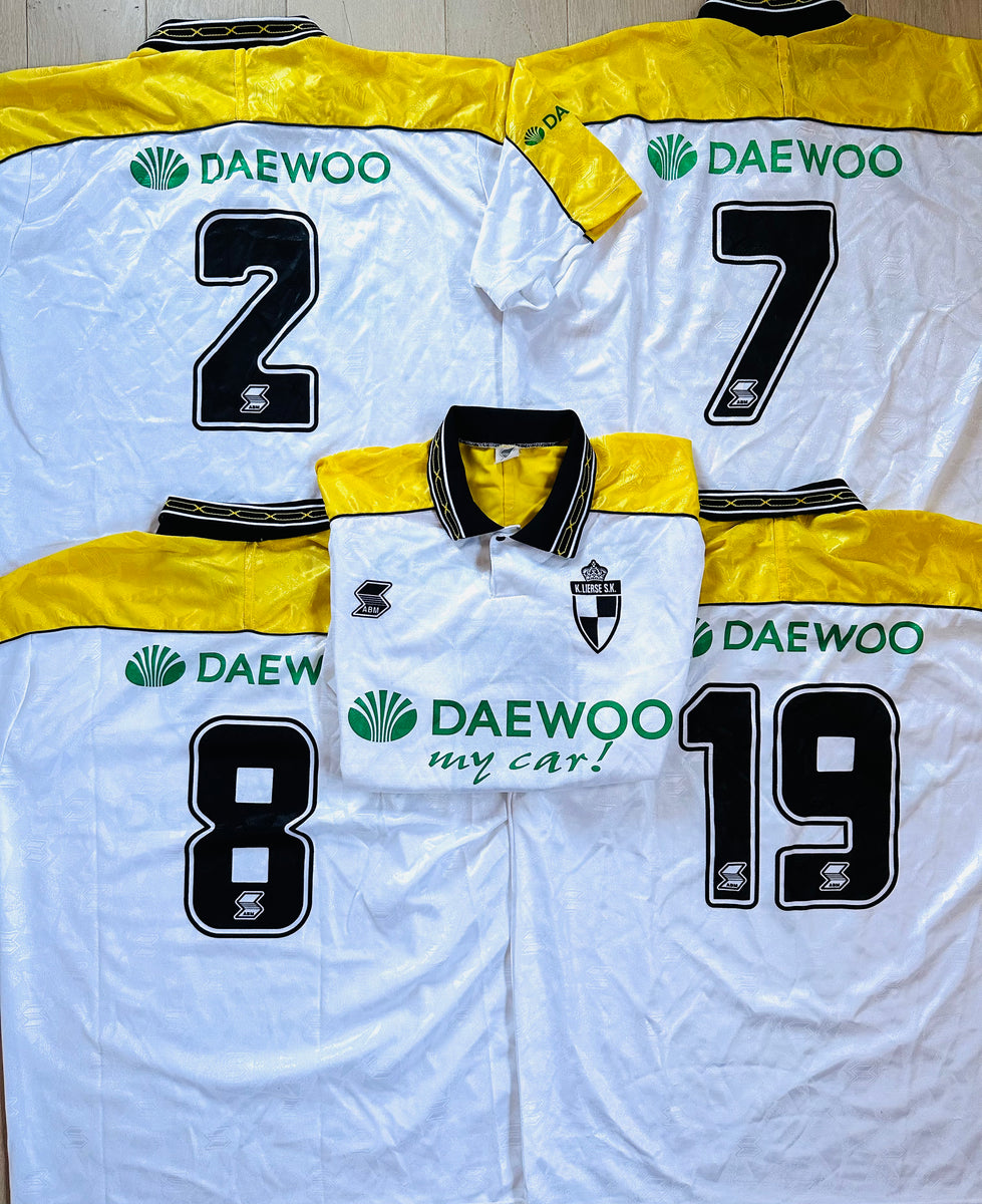 Lierse SK 1995-97 Away shirt MATCH ISSUE/WORN *multiple # available ...