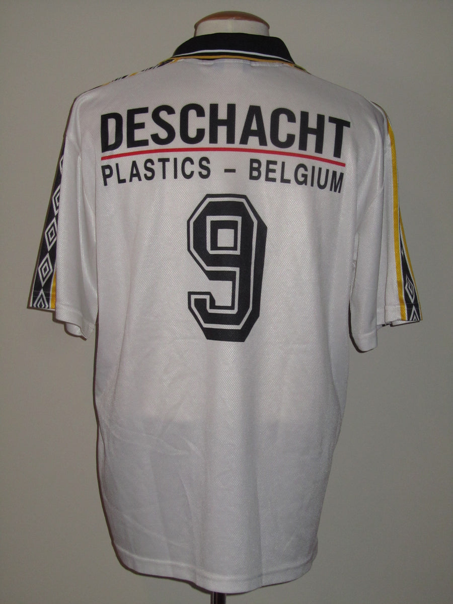 KSC Lokeren 1999-00 Home shirt MATCH ISSUE/WORN #9 – Belgian Football ...