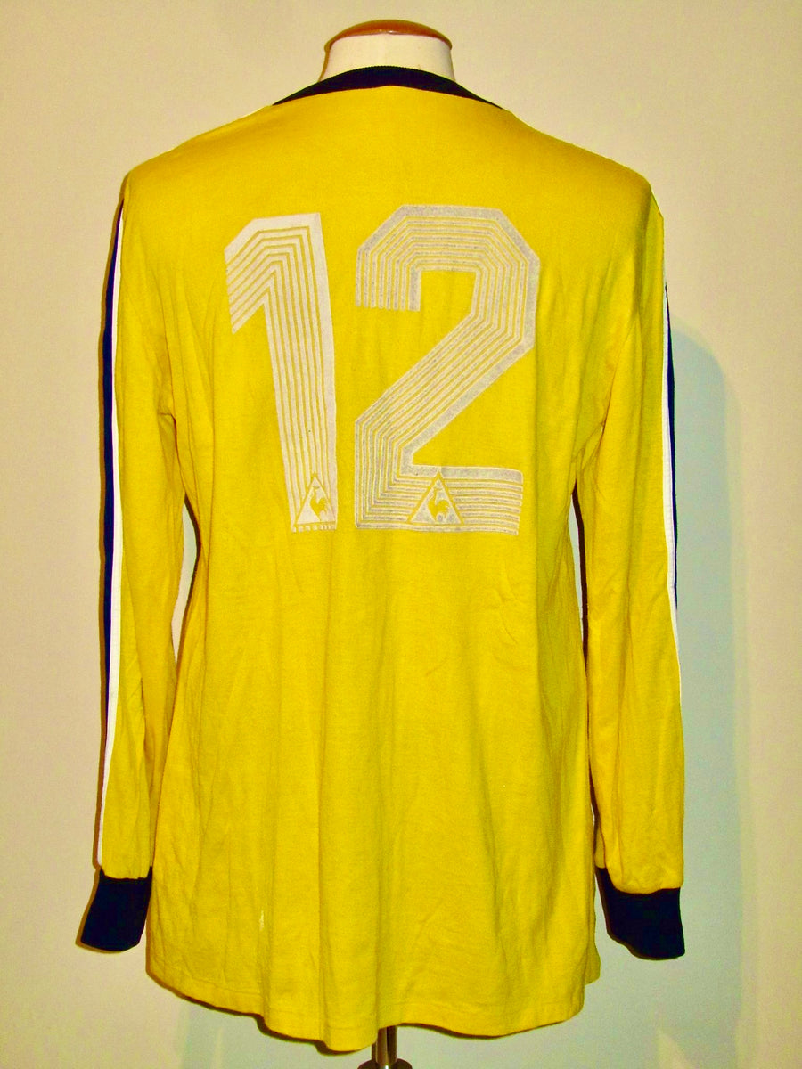 Standard Luik 1983-85 Goalkeeper shirt MATCH WORN #12 Gilbert Bodart ...