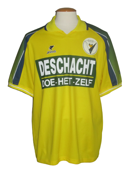 KSC Lokeren 2000-01 Third shirt XL *mint* – Belgian Football Classics