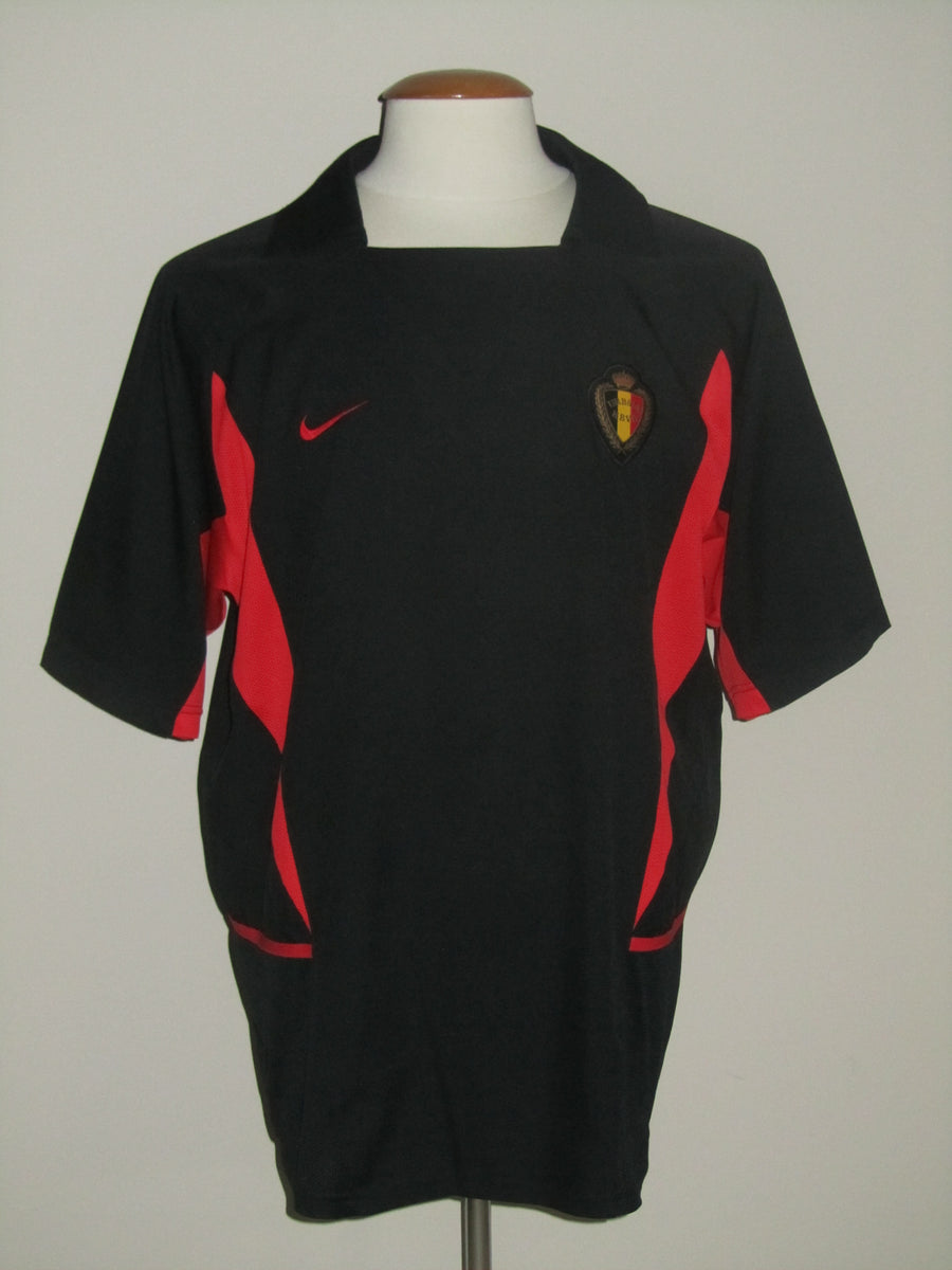 Rode Duivels 2002-04 Away shirt L *mint* – Belgian Football Classics