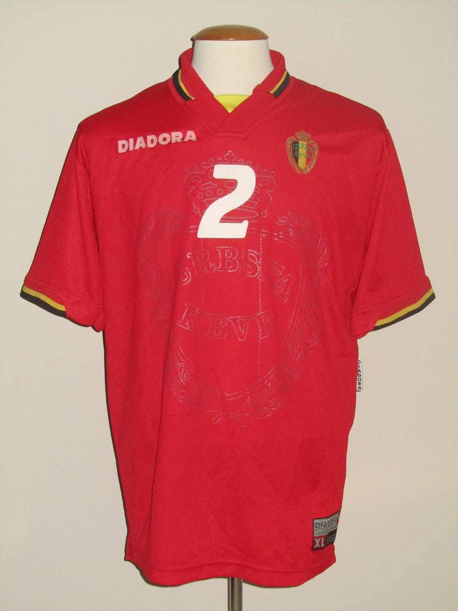 Rode Duivels 1996-97 Home shirt XL #2 – Belgian Football Classics