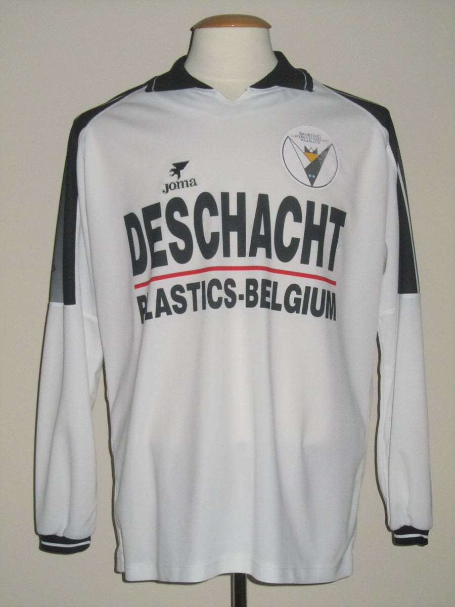 KSC Lokeren 2000-01 Home shirt MATCH ISSUE/WORN #23 – Belgian Football ...
